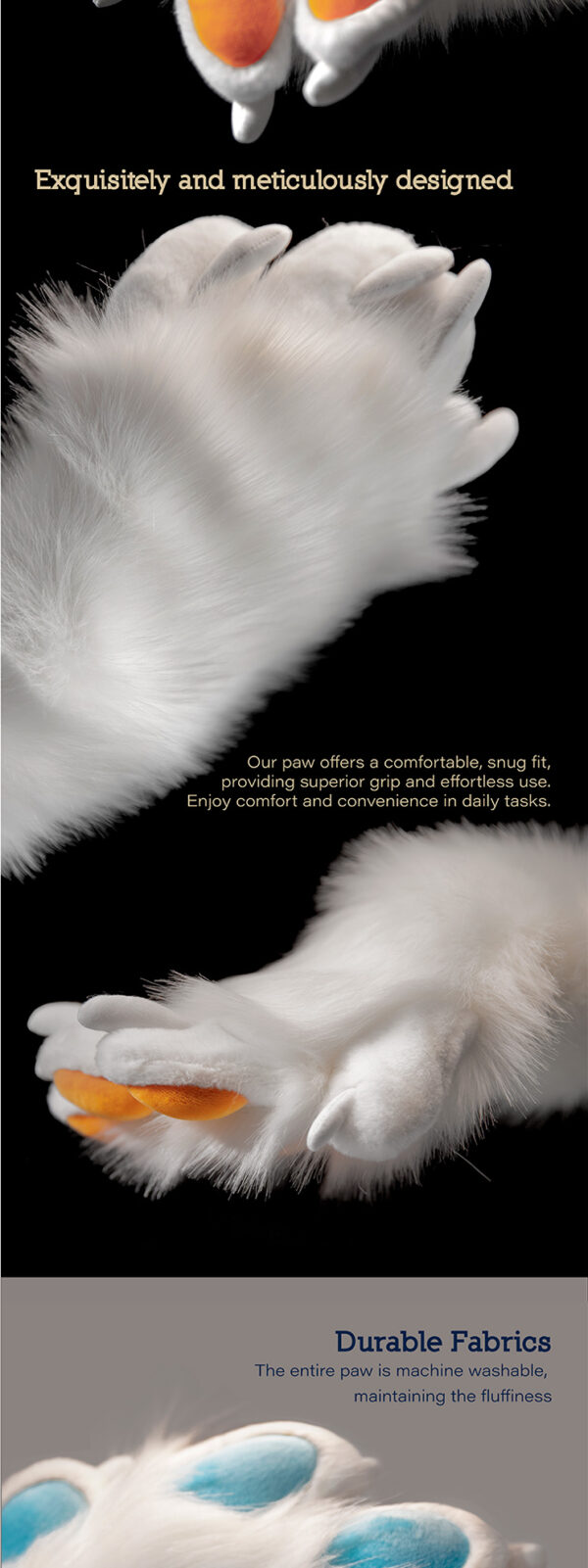Furry Paws White Series